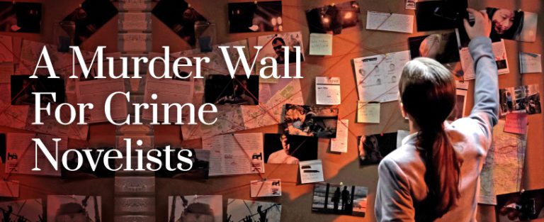 A Murder Wall For Crime Novelists - AutoCrit Online Editing